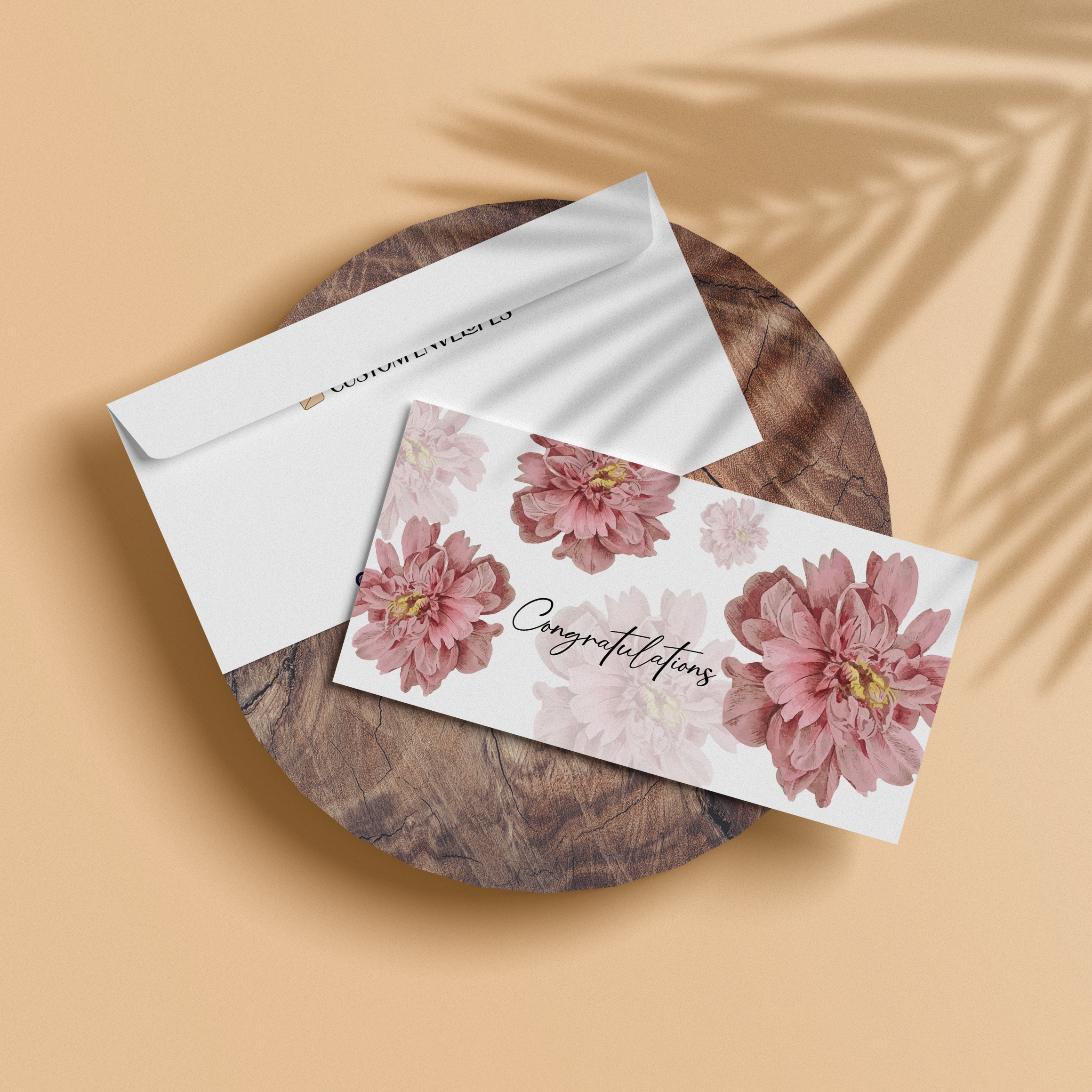Peony Bliss – Custom Envelopes